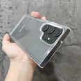 2-Pack Clear Acrylic Phone Case for Samsung Galaxy S24, Slim Protective ...