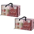 2 Pack Clear Extra Large Moving Bags & Storage Totes, Heavy Duty ...