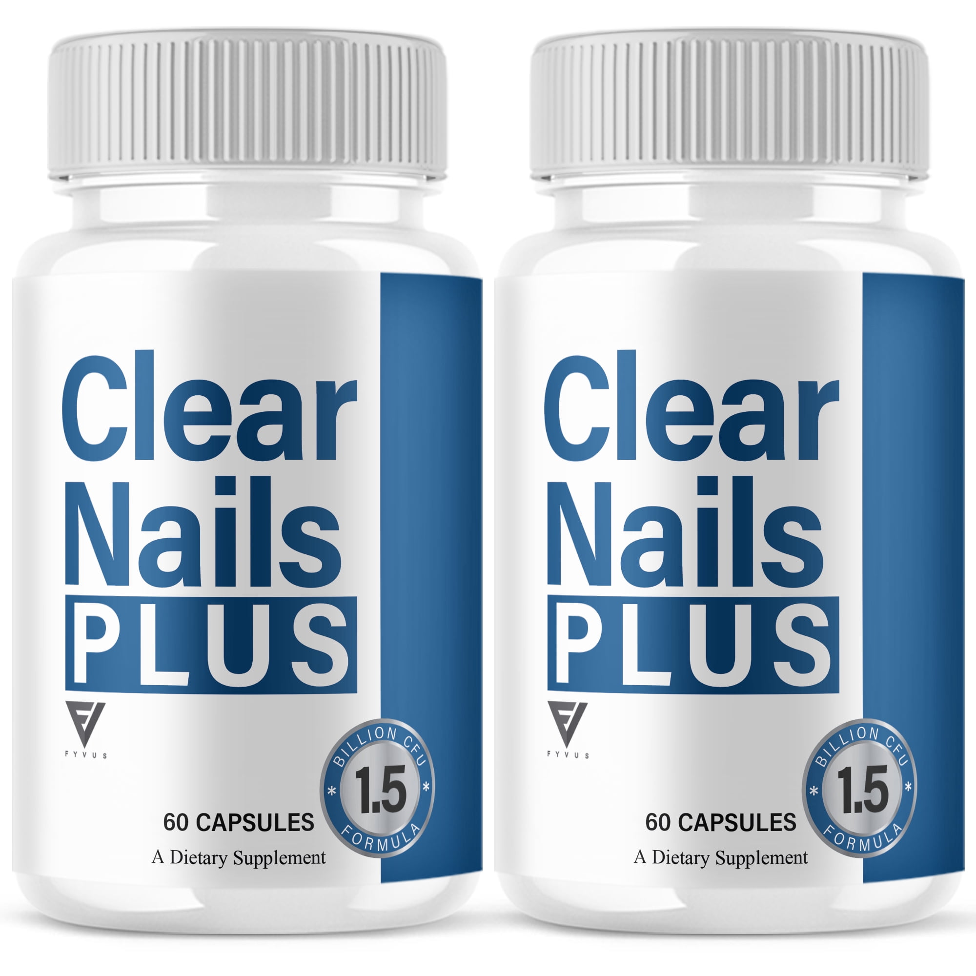 (2 Pack) Clear Nail Plus Nail & Skin Support, ClearNail Advanced (120 ...