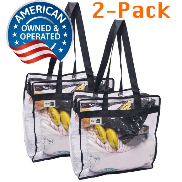 12x12x6 Clear Stadium Bag