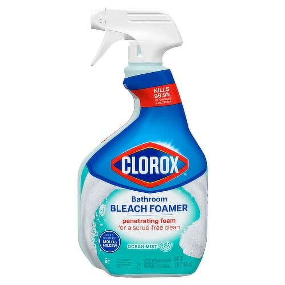 2 Pack - Clorox Bleach Foamer For The Bathroom 30 oz Package May Vary ...