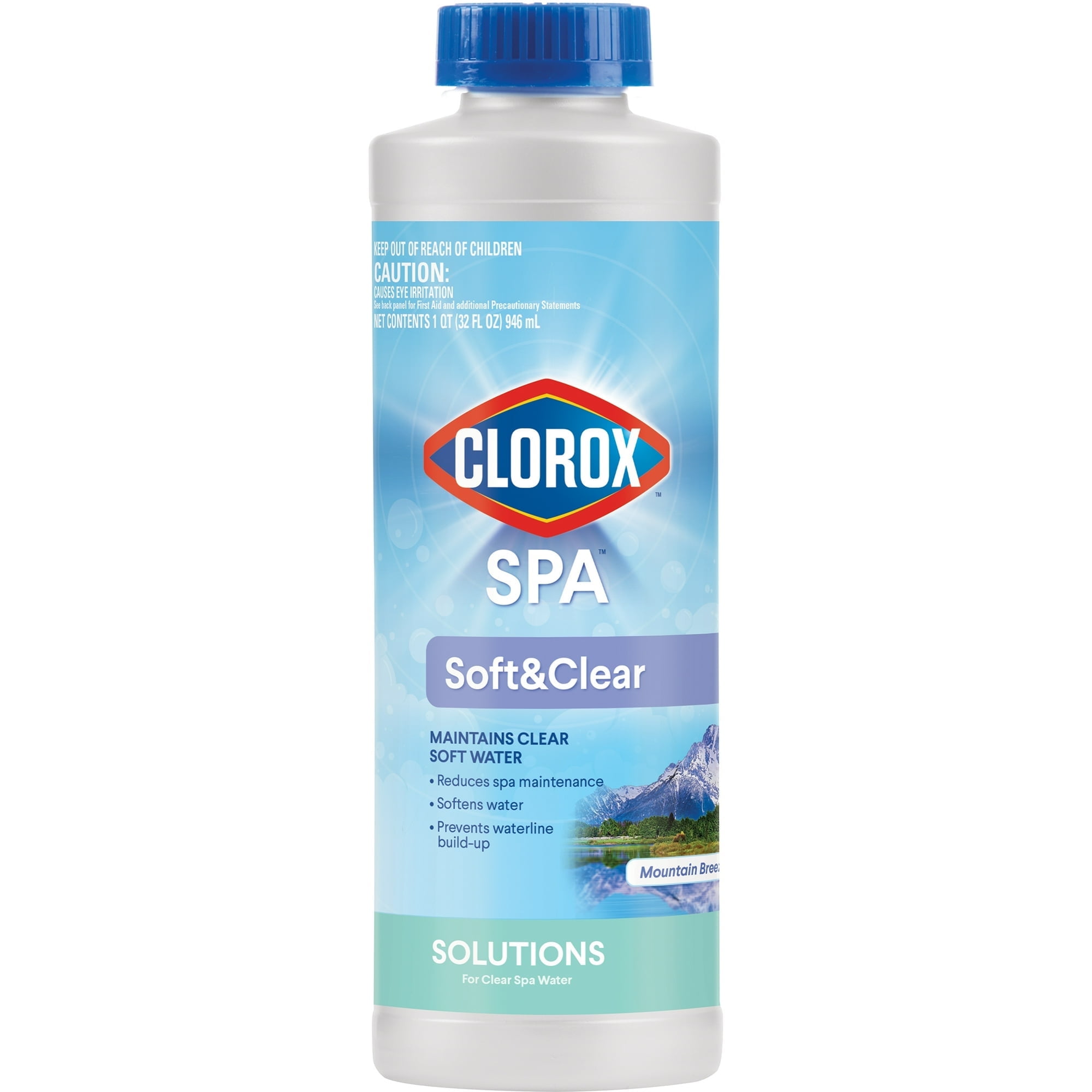 2 Pack- Clorox Spa Liquid Soft & Clear Water Solution Pool chemical ...