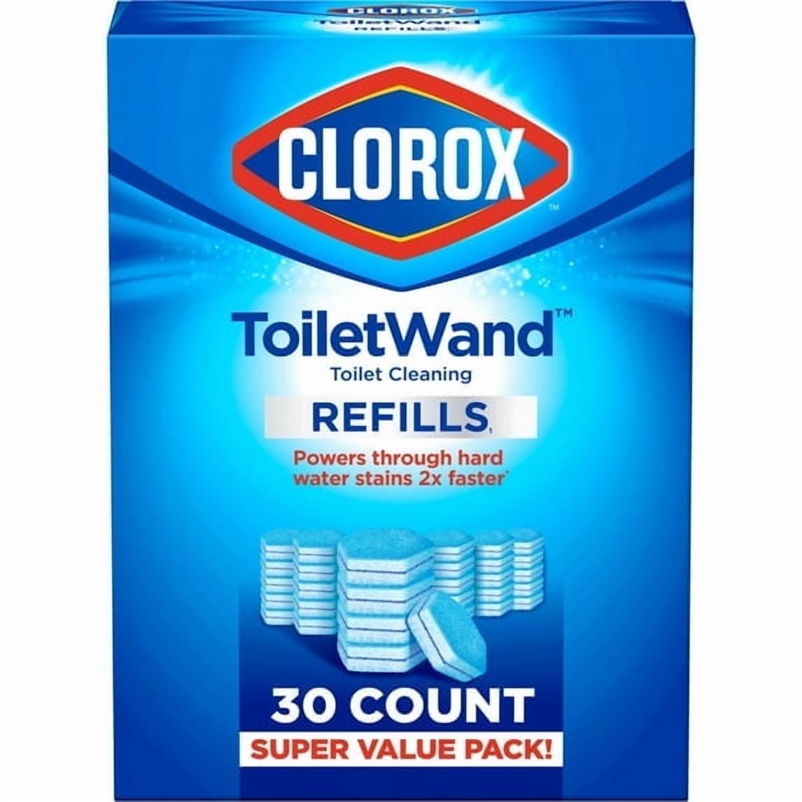 (2 Pack) Clorox ToiletWand Toilet Cleaning Refills, Super Value Pack ...
