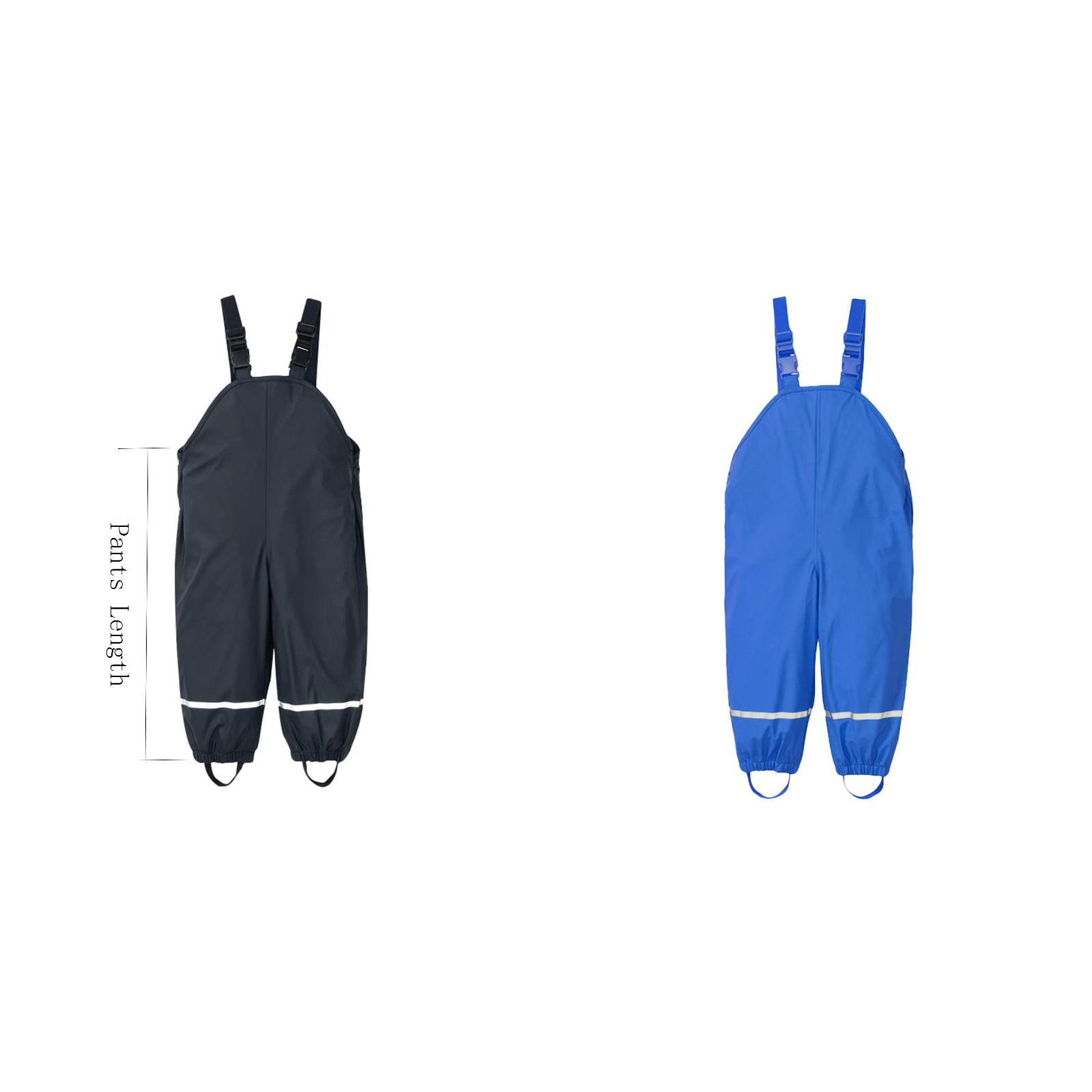 2-Pack,Clothes Rain Jumpsuit Dungarees Kids Mud Toddler Boys Romper&Jumpsuit Rain Coats for ...