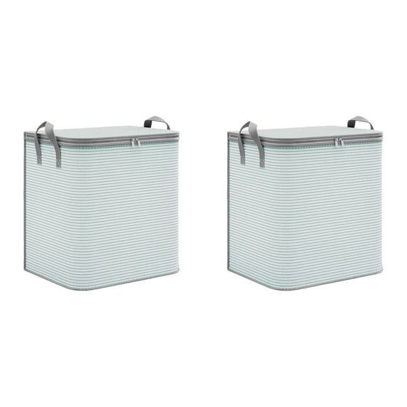 2 Pack Clothes Storage Bags, Blanket Storage and Organization, Thick ...