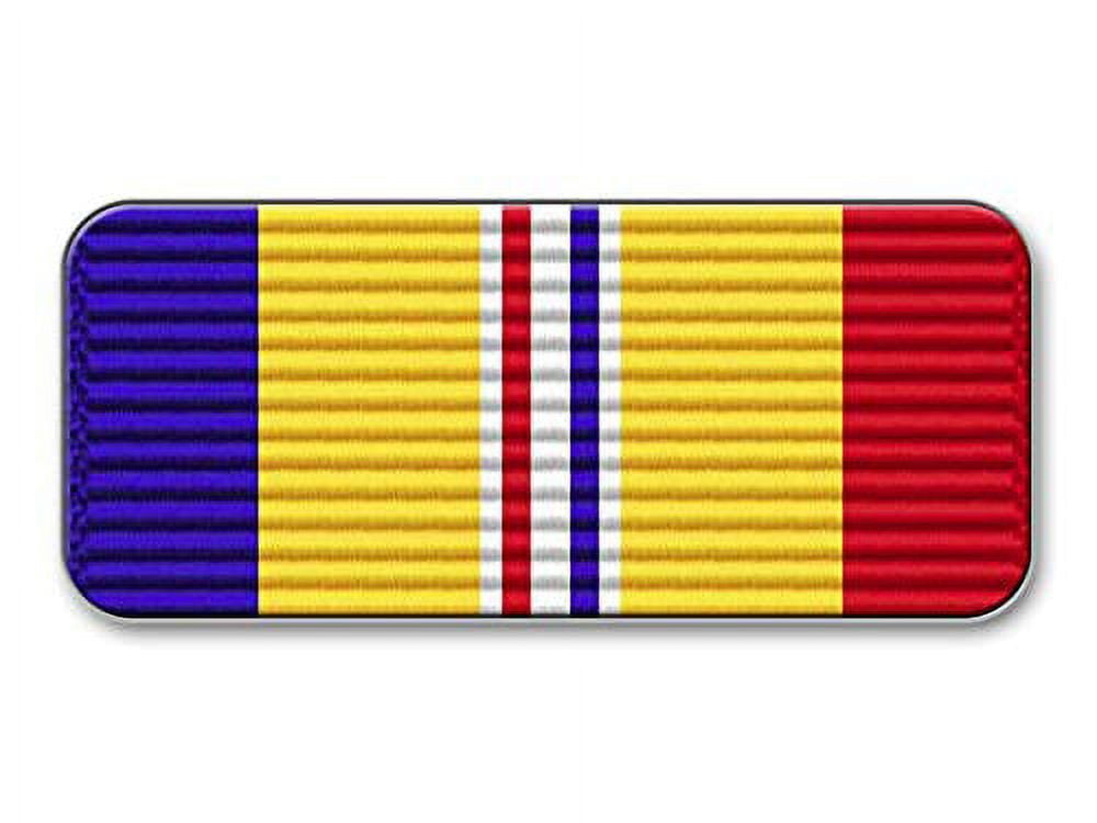 2 Pack Coast Guard Big Military Ribbons 3x7 Inches, Vinyl Decals Combat ...