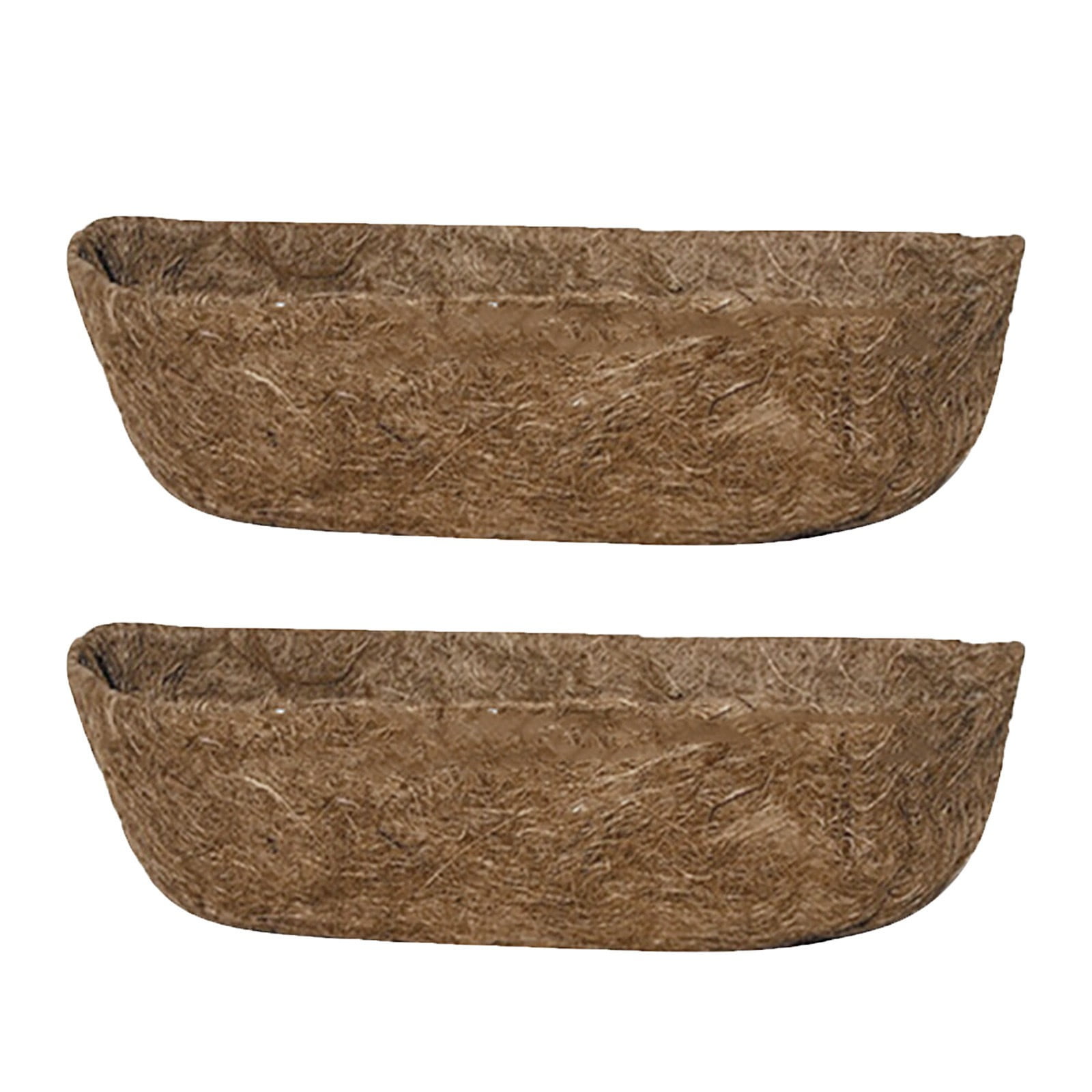 2 Pack Coconut Liners for Planters, Natural Coconut Coir Liners for ...