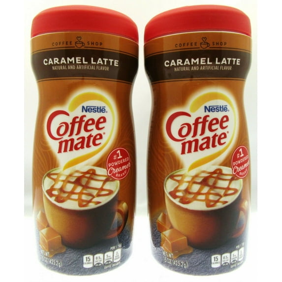 ( 2 Pack ) Coffee-Mate Caramel Latte Creamer 15 Oz - Walmart.com