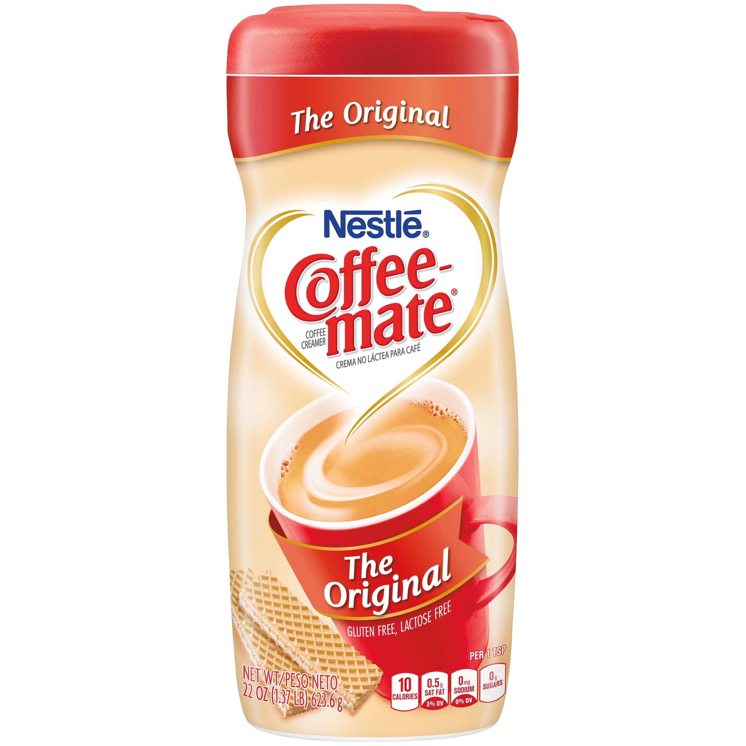( 2 Pack ) Coffee-Mate Nestle 22 Oz. Canister Original Powdered Creamer ...