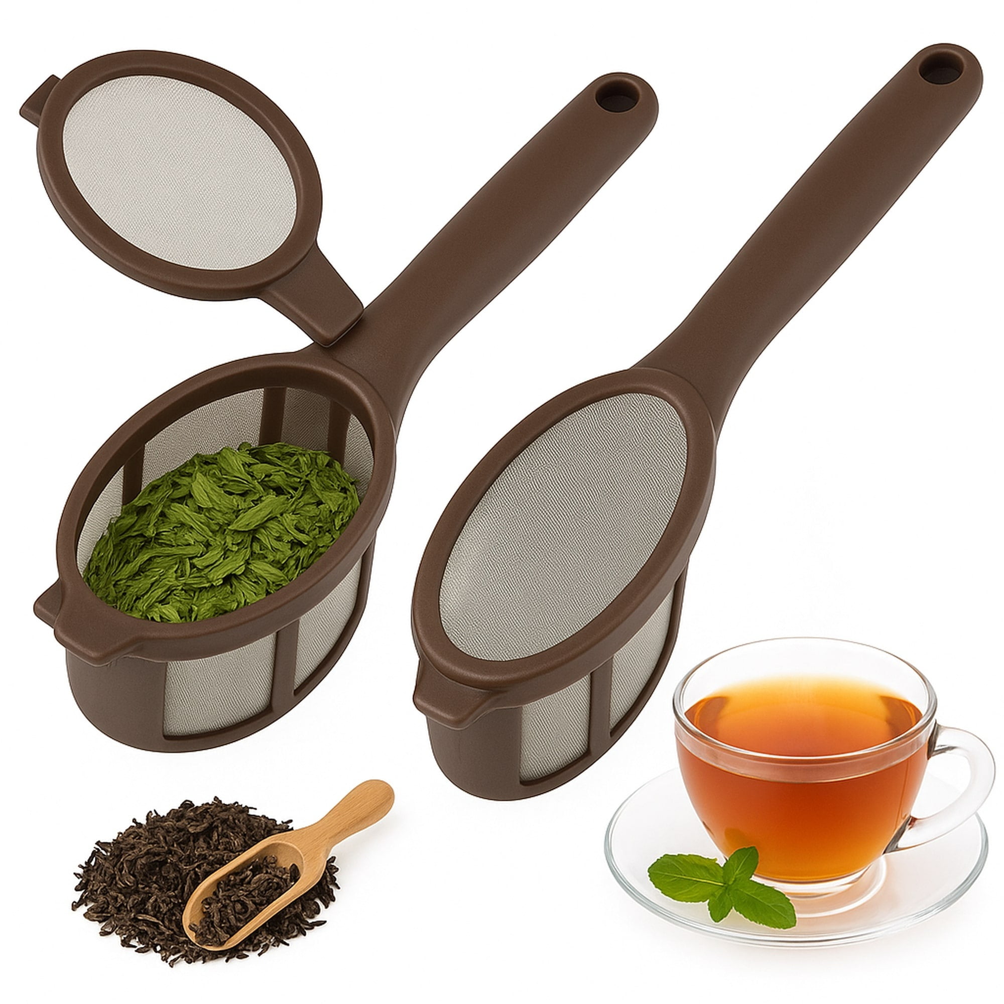 2-Pack Coffee and Tea Brew Stick Infuser – Single Cup Reusable Filter ...