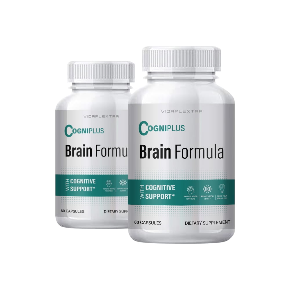 (2 Pack) CogniPlus - Cogni Plus Cognitive Support - Walmart.com