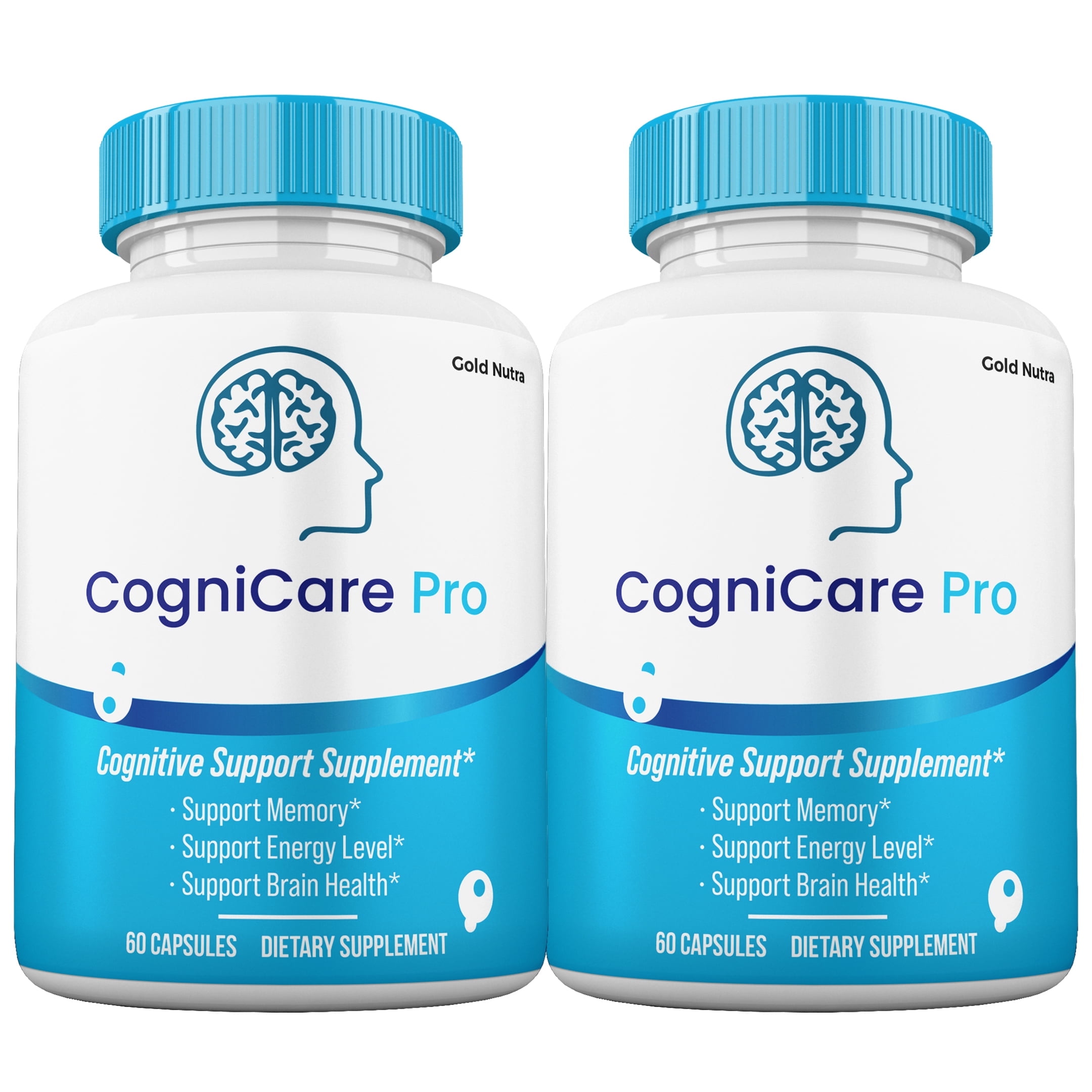 (2 Pack) Cognicare Pro Nootropic Capsules, Cognitive Performance ...