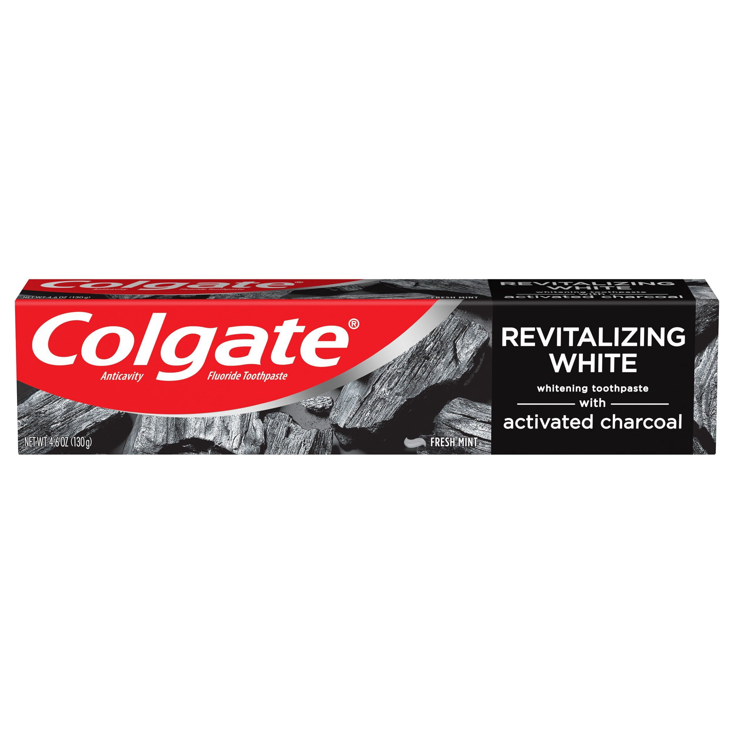 Colgate Revitalizing White Anticavity Toothpaste - Fresh Mint - 4.6 oz ...