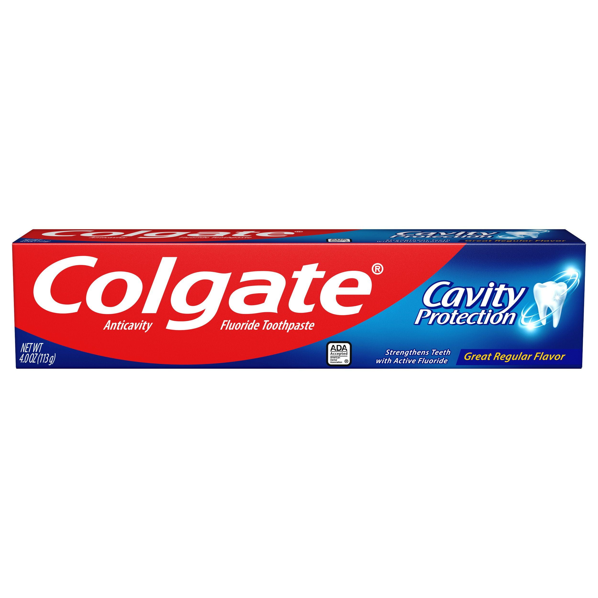 Colgate Cavity Protection Anticavity Toothpaste - 4 oz- Pack of 2 ...