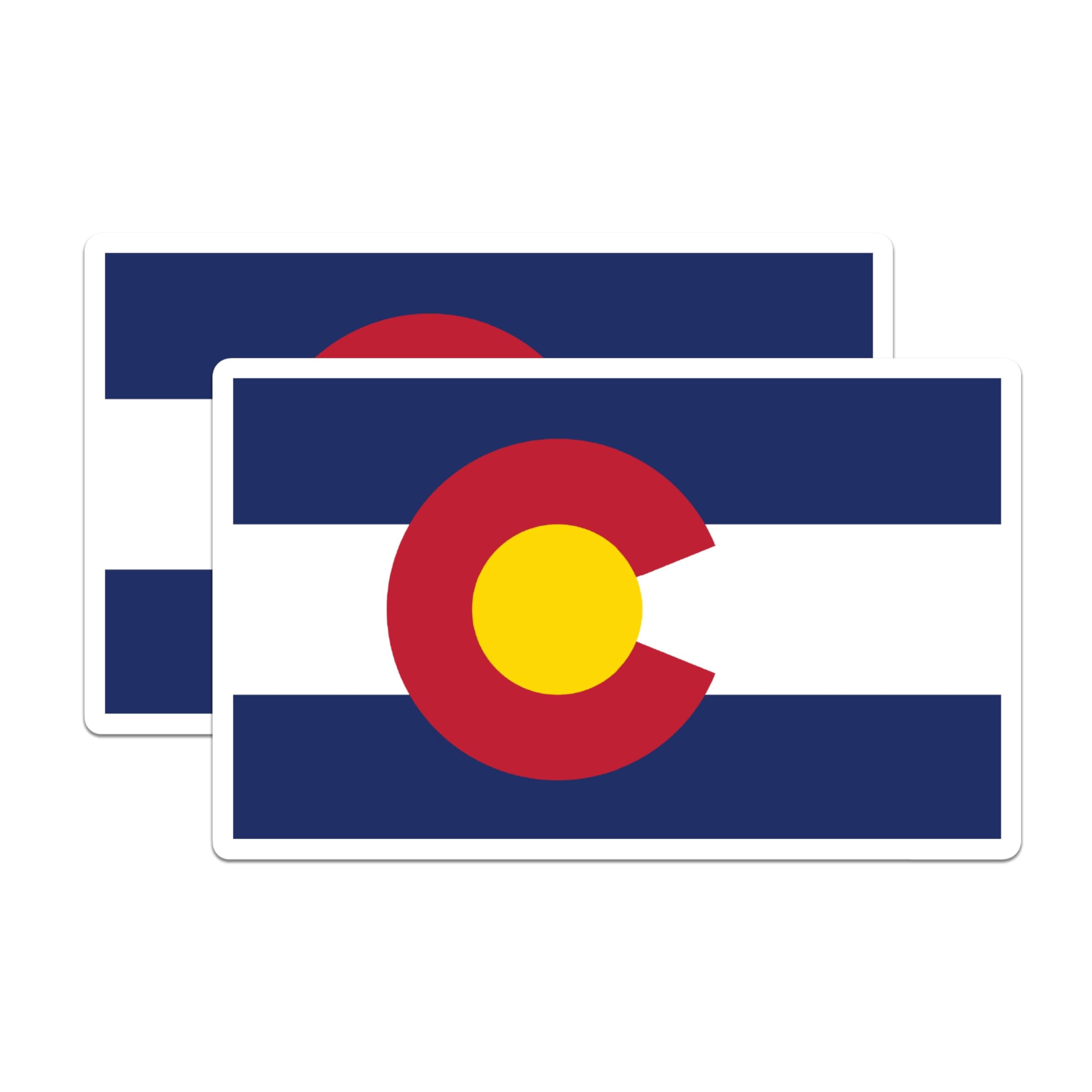 Flags & Political Car & Truck Decals/Stickers Colorado State Flag ...