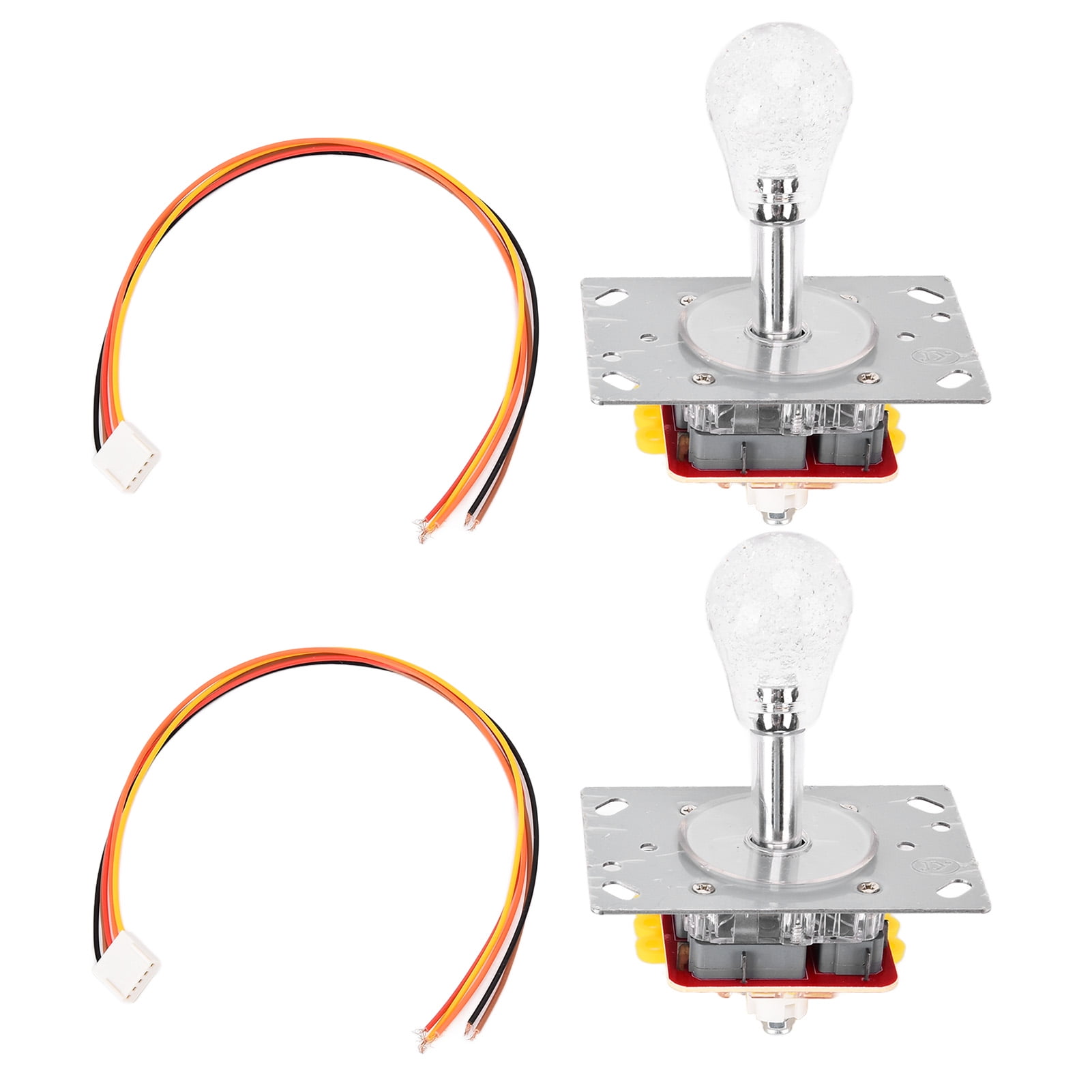 2-Pack Colorful Light-Up Joysticks, Sensitive & Flexible Arcade Game ...