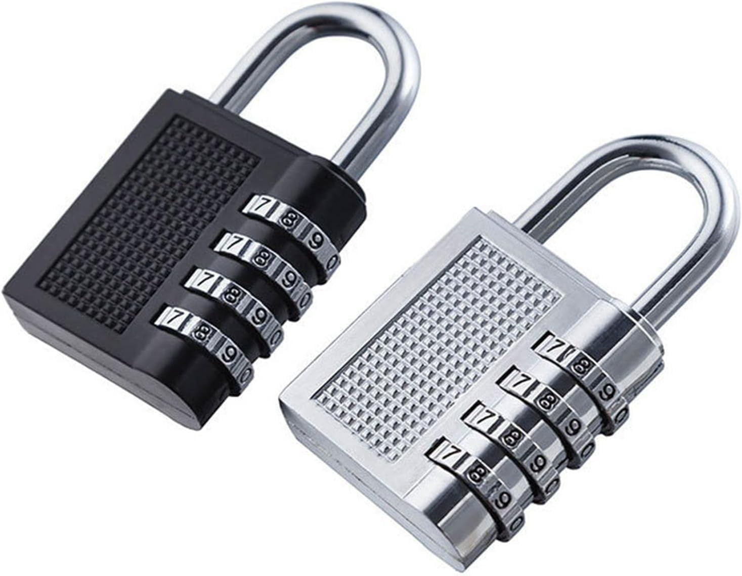 2 Pack Combination Lock 4 Position Outdoor Waterproof Locker Digital ...