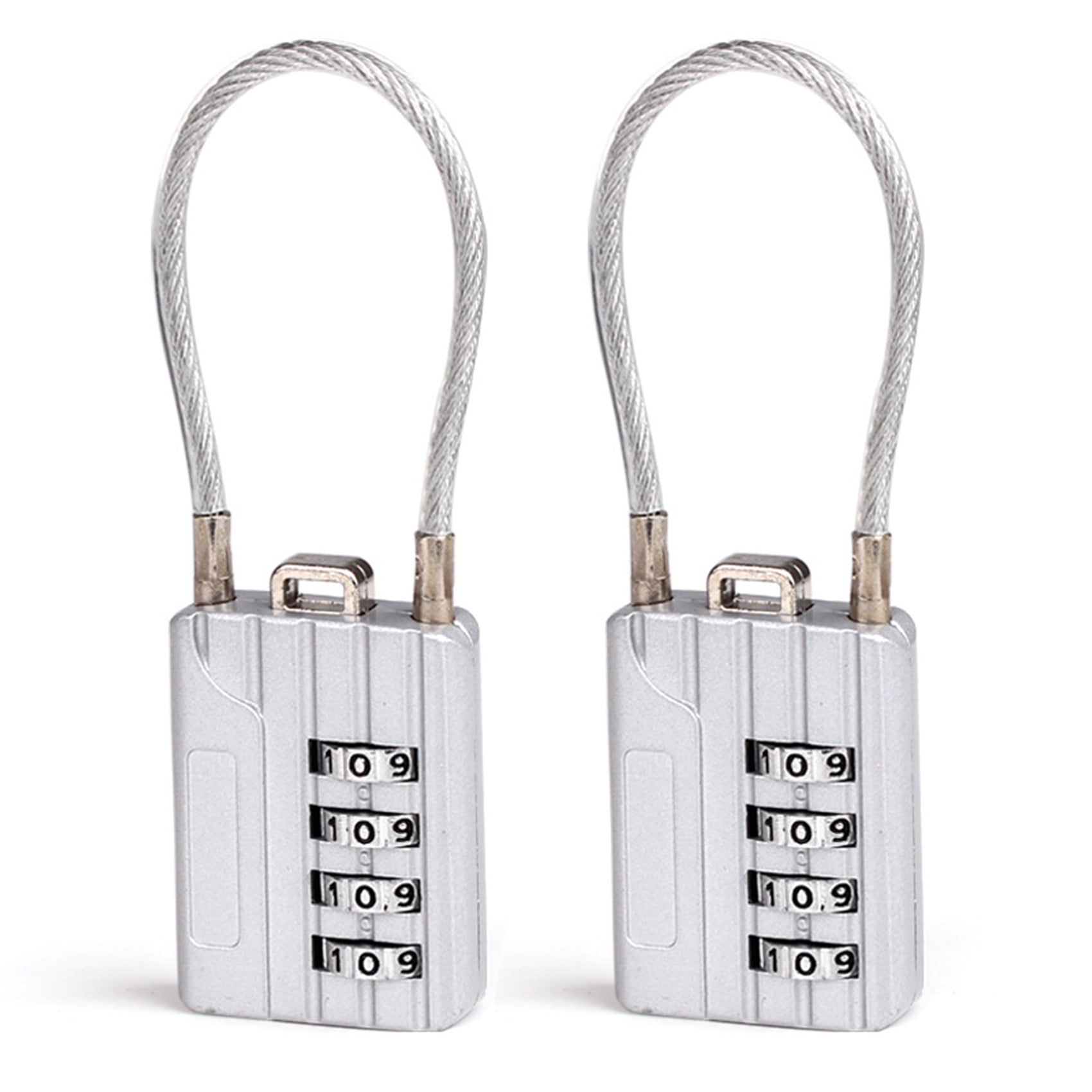 2 Pack Combination Locker Lock for Suitcases, Gym Lockers & More - Easy ...