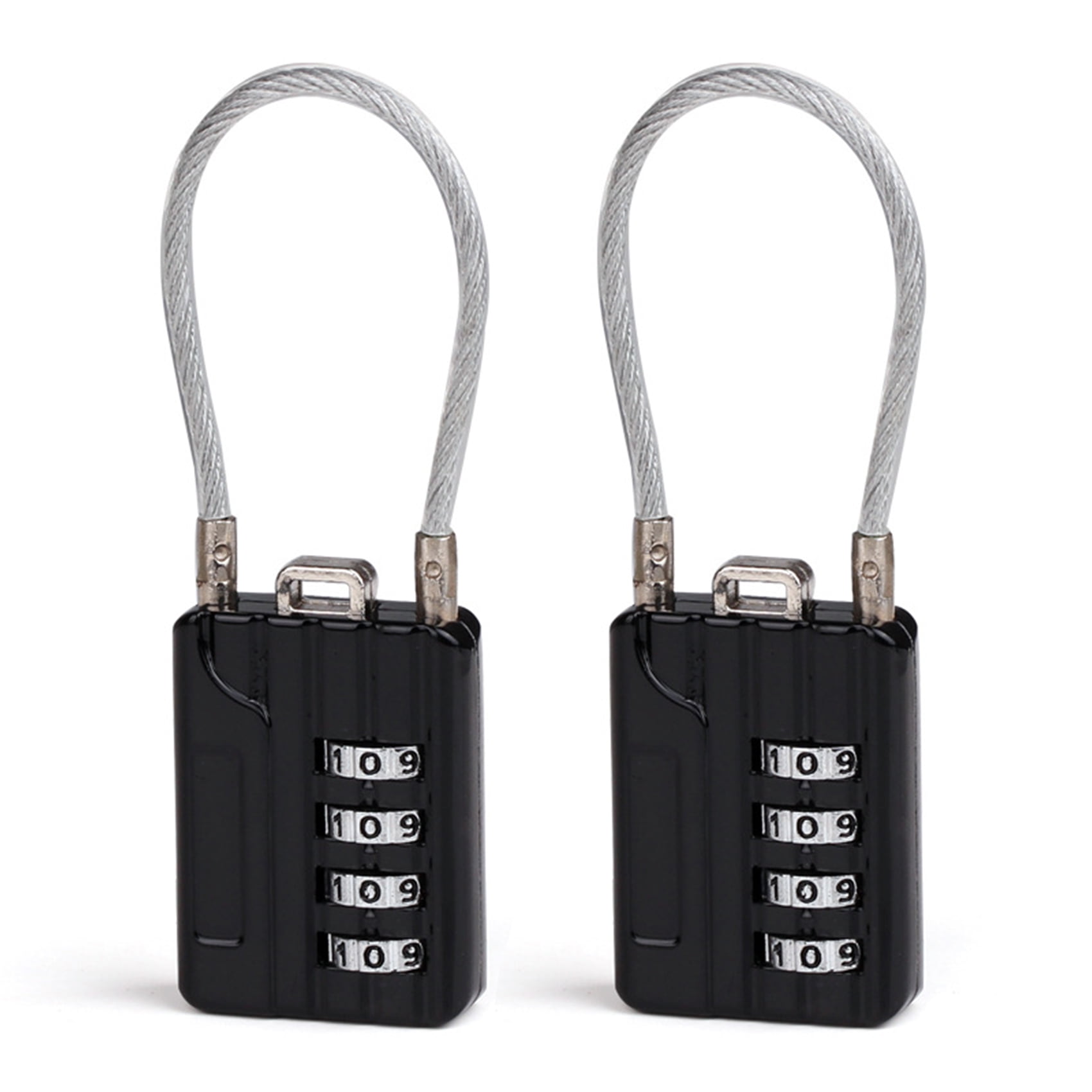 2 Pack Combination Locker Lock for Suitcases, Gym Lockers & More - Easy ...