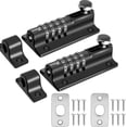 2 Pack Combination Locking Bolt 4 Digit, Sliding Bolts Latch ...
