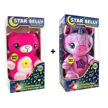 Star Belly Dream Lites Snuggly Shark, Kids Plush Changing Sleep Toy ...