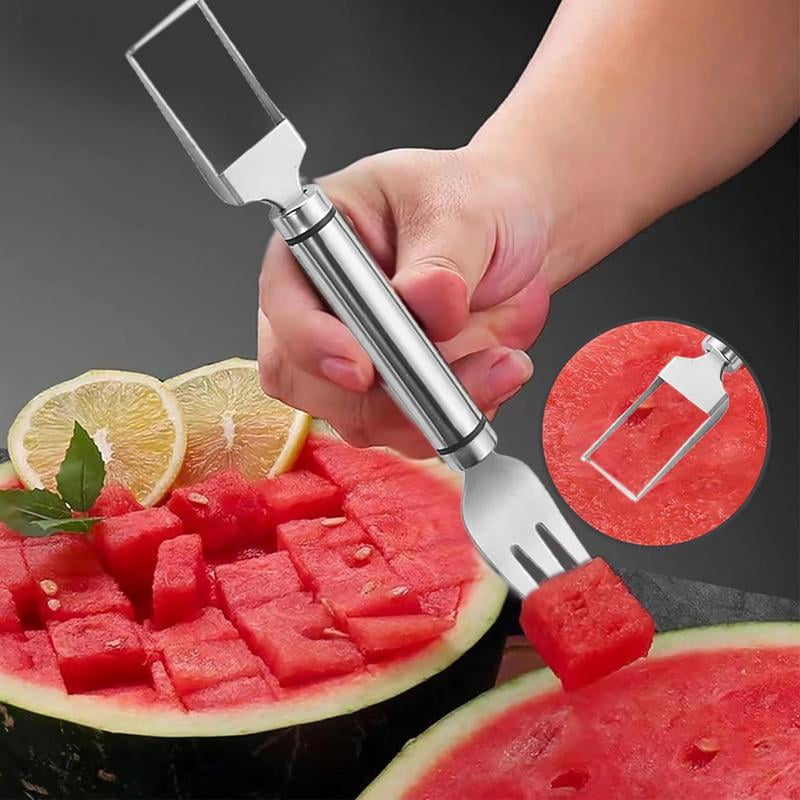 2-Pack Commercial-Grade Watermelon Cutter – Dual-Mode Stainless Steel ...