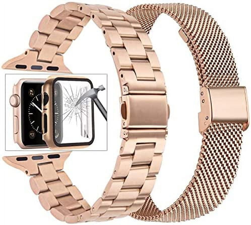 2 Pack Compatible with Apple Watch Bands 41mm 40mm 38mm iWatch SE ...