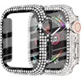 2-Pack Compatible with Apple Watch Bling Case 41mm Series 8 Series 7 ...