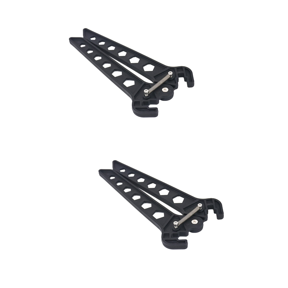 2 Pack Compound Bows Scissors Style Bow Stand Portable Bow Stand Black ...