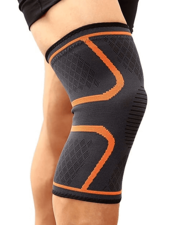 2-Pack Compression Knee Sleeve, Breathable Knitted Elastic Knee Brace ...