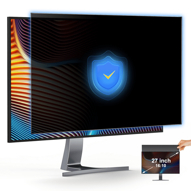 27 Inch Computer Privacy Screen 2 Pack for 16:10 Widescreen Monitor ...
