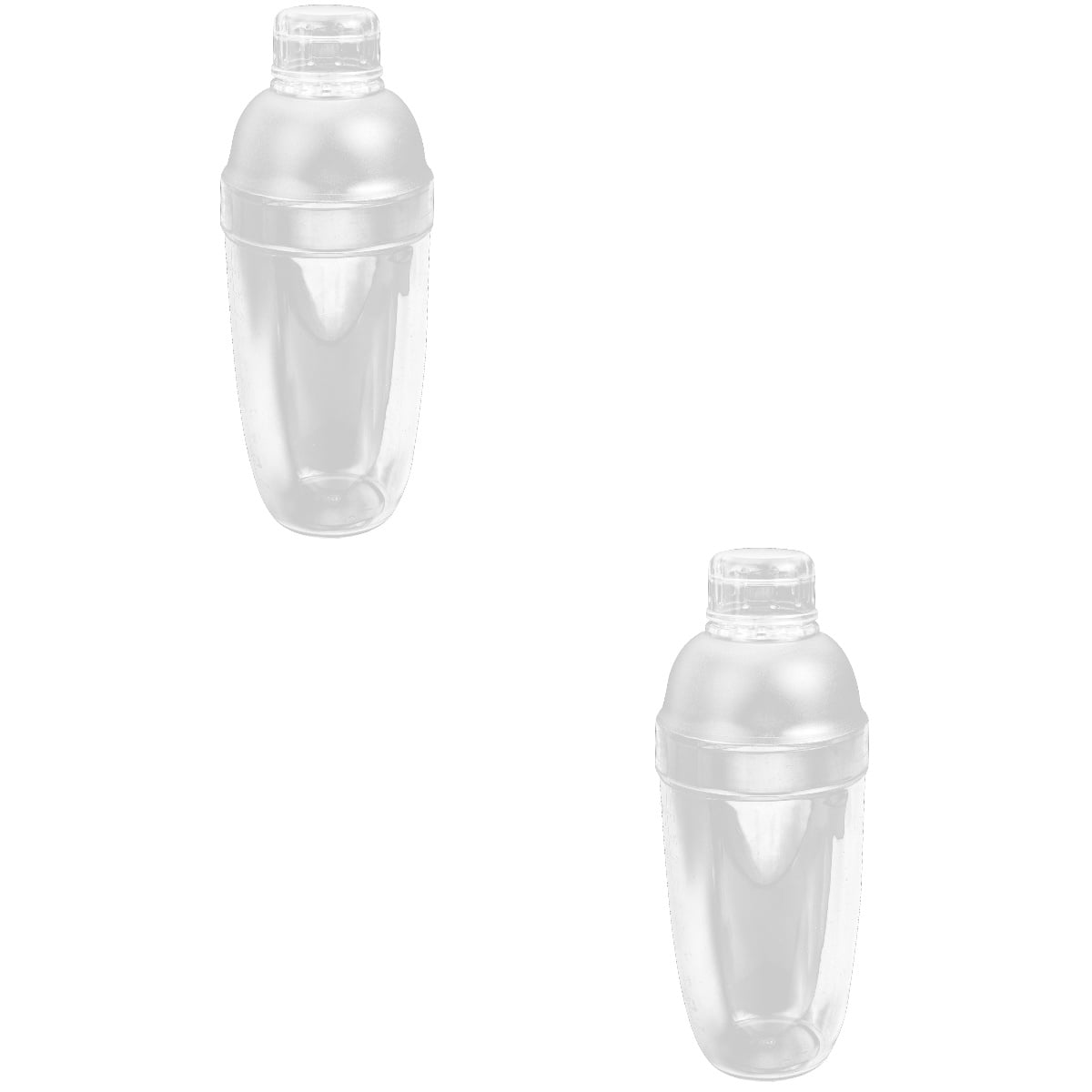 2 Pack Convenient Hand Shaker Cocktail Blenders Bar Drink Mixer Set for ...