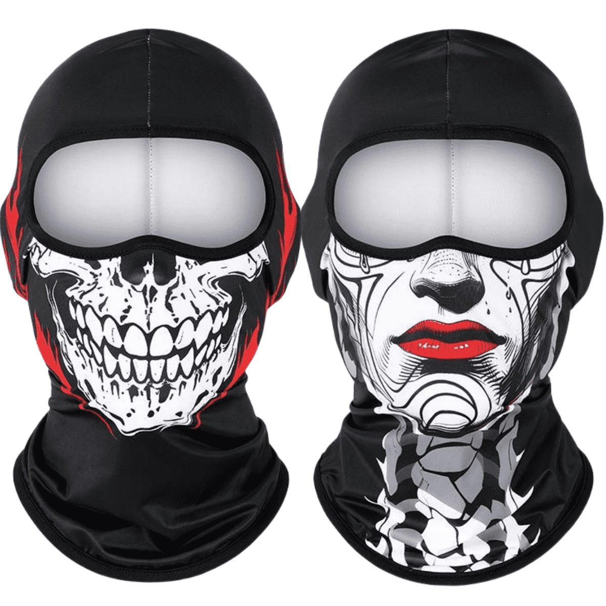 2 Pack Cooling Balaclava Summer Face Mask, UV Face Cover Sun Protection ...