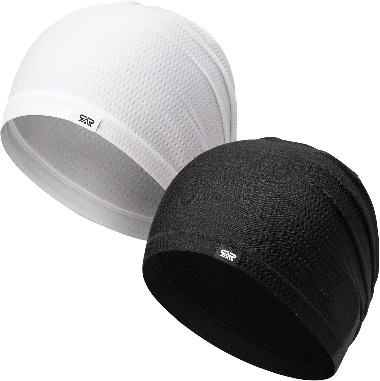 2-Pack Cooling Skull Caps for Men Women 3D Mesh Breathable Beanie ...