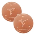2-Pack Copper Bird Bath Purification Disk 0.6mm Reinforced 99.99% Pure ...
