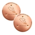 2-Pack Copper Bird Bath Purification Disk 0.6mm Reinforced 99.99% Pure ...