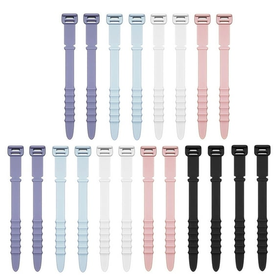 2 Pack Cord Keeper Wire Hider for Cords Tape Cable Management Travel ...