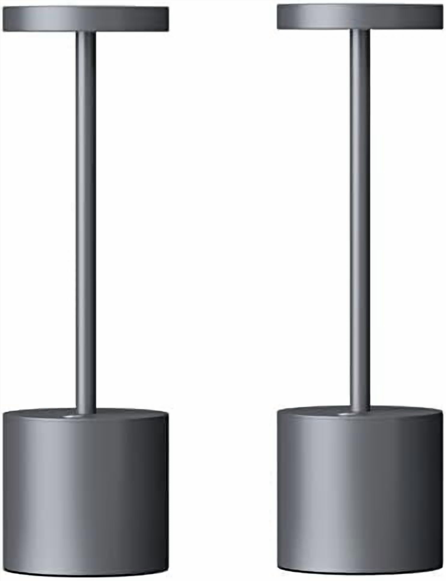 2 Pack Cordless Table Lamp Rechargeable,5000mAh Battery Operated ...