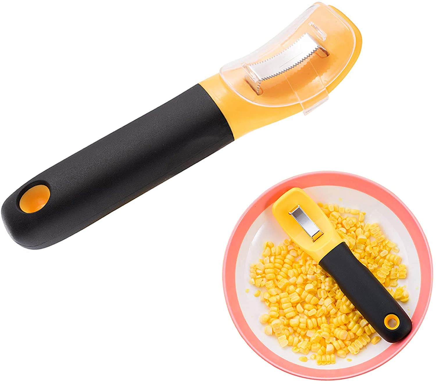 2 Pack Corn Cob Stripper Tool, Professional Corn Sheller Kernel Cutter ...