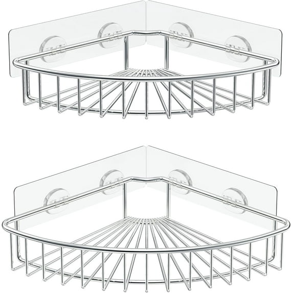 2-Pack Corner Shower Caddy, SUS304 Stainless Steel, Wall Mounted ...