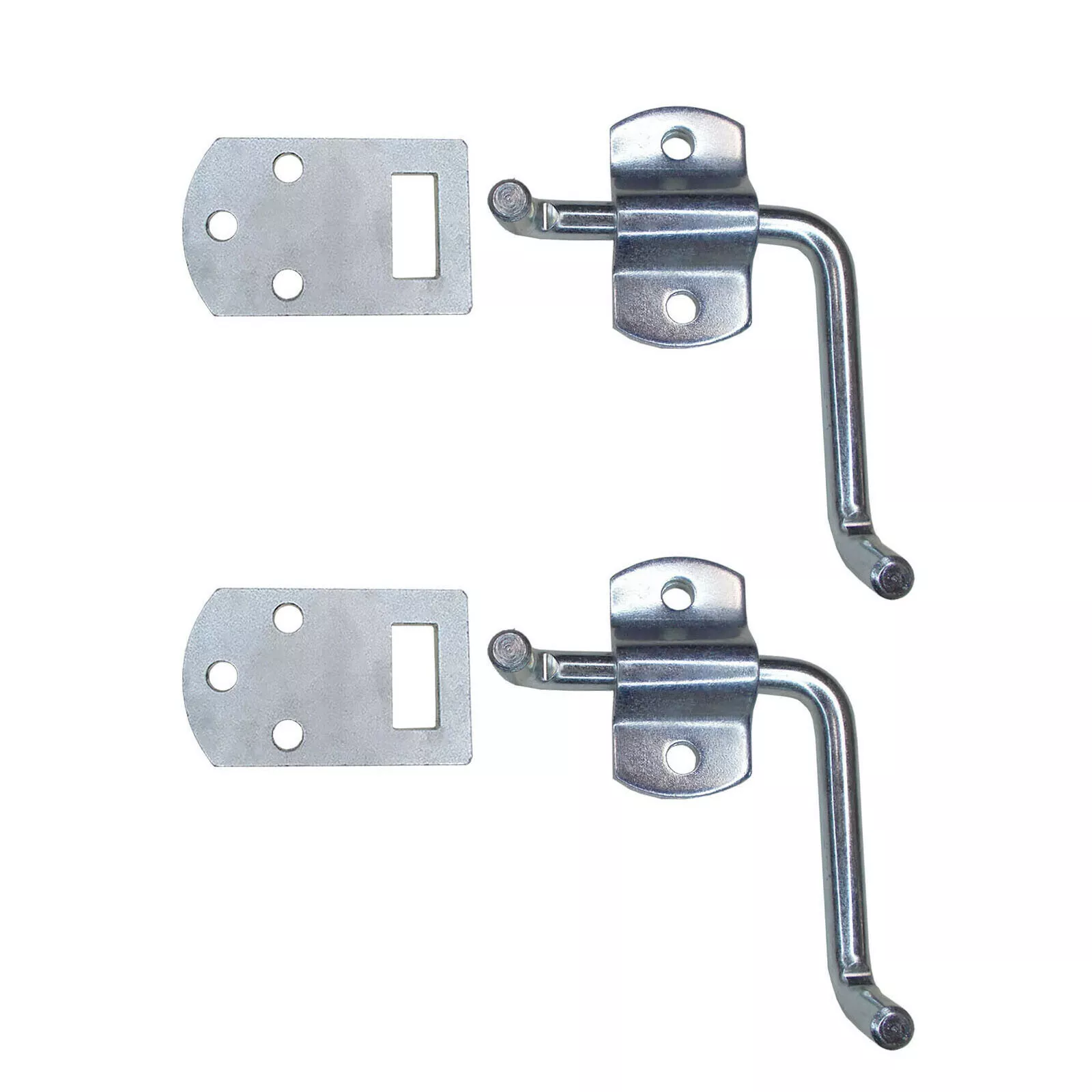 2 Pack Corner Side Gate Stake Bed Latches Bracket Set for Stake Trucks ...