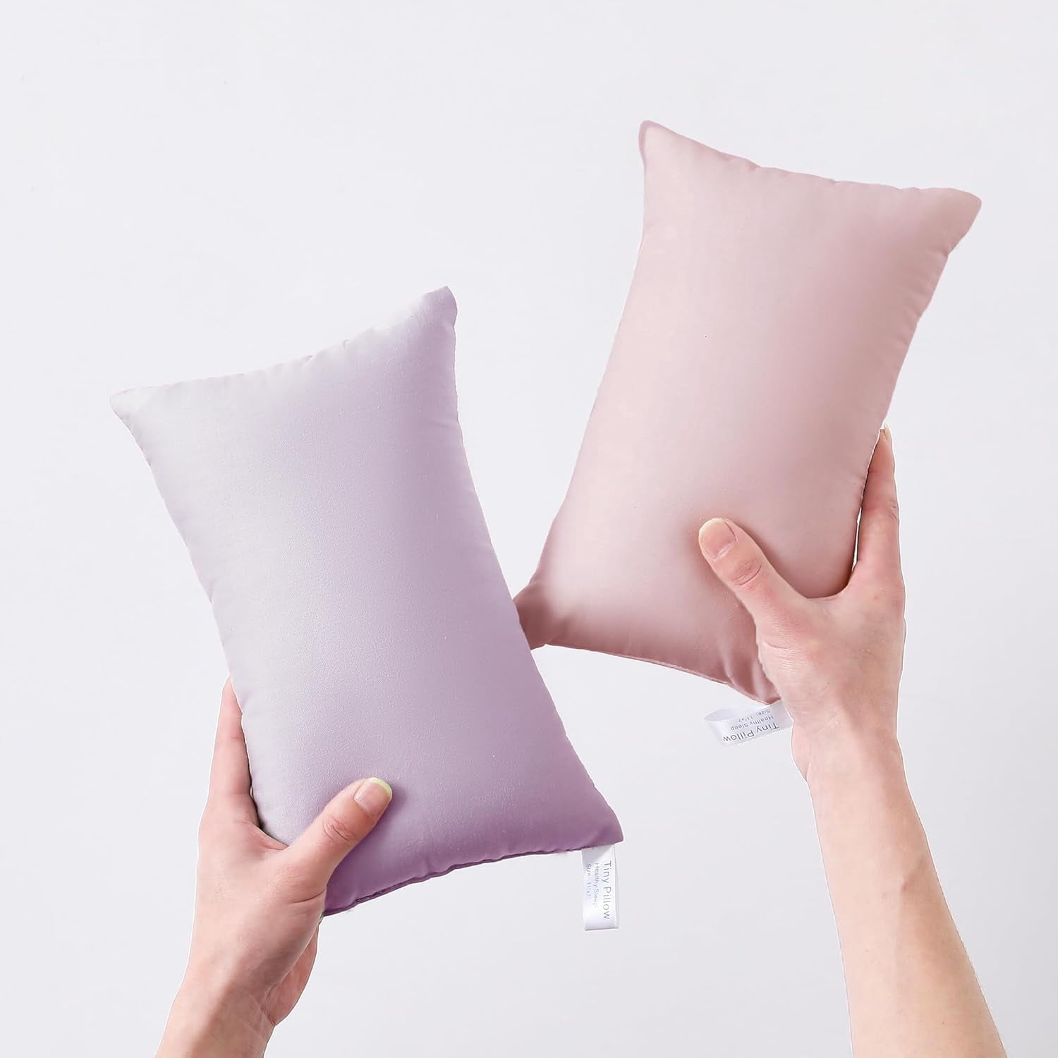 2 Pack Cotton Tiny Pillows, 11"x7" Mini Pillows for Kids, Pets ...