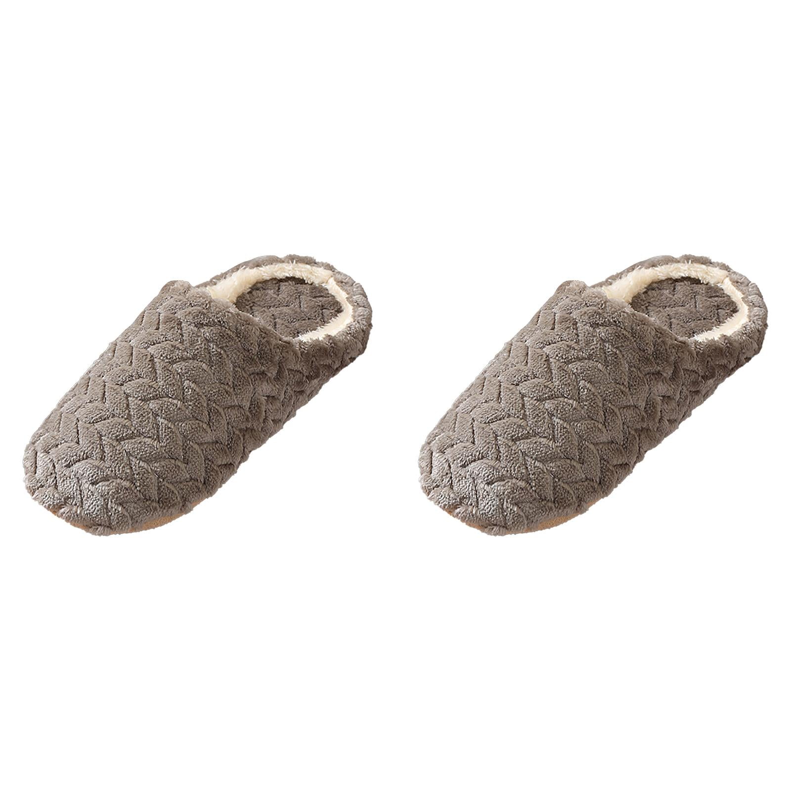 2 Pack,Couple Models New Jacquard Japanese Soft Bottom Mute Velvet ...