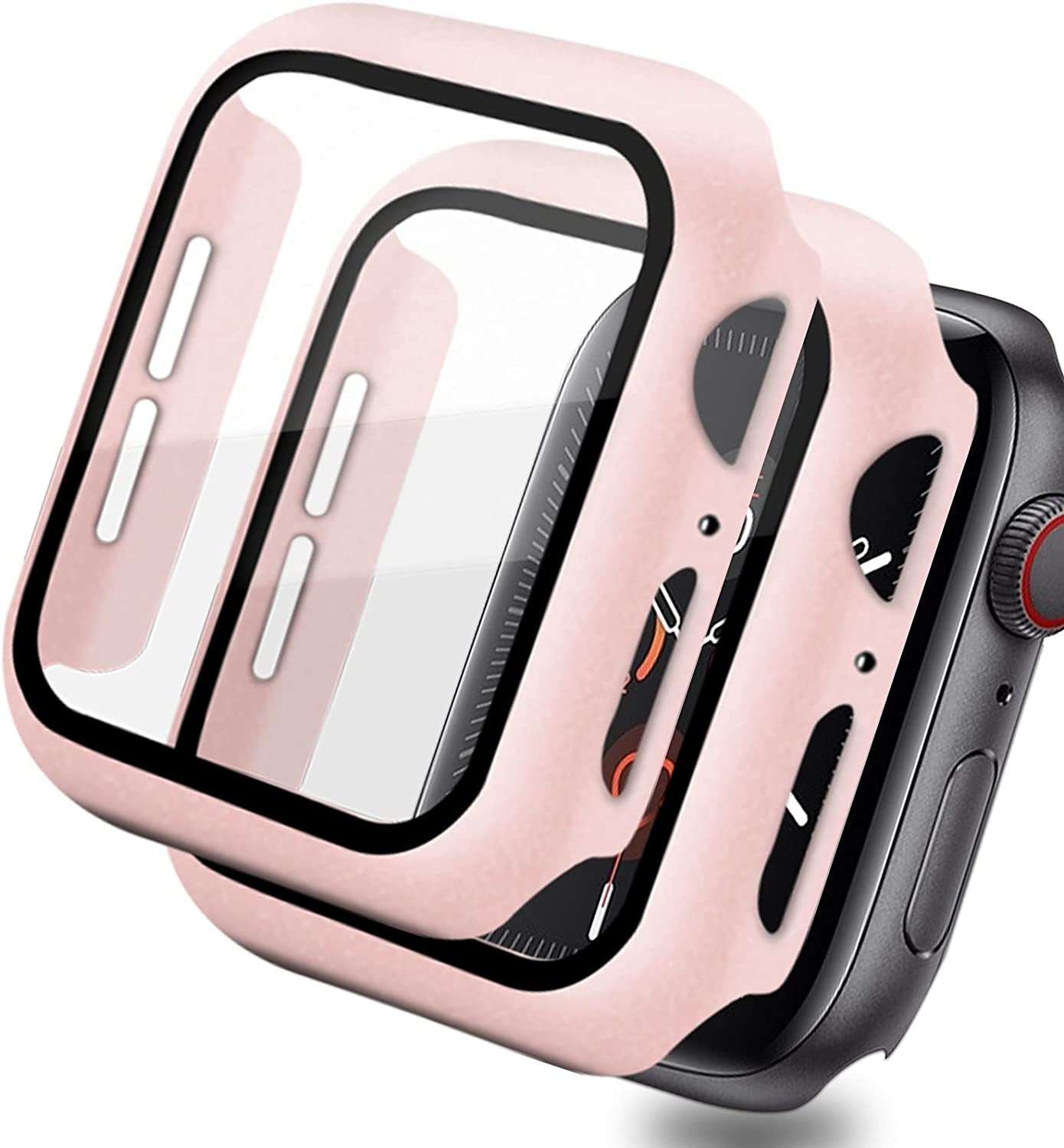 [2 Pack] Covers Compatible with Apple Watch SE Series 6 Series 5 Series ...