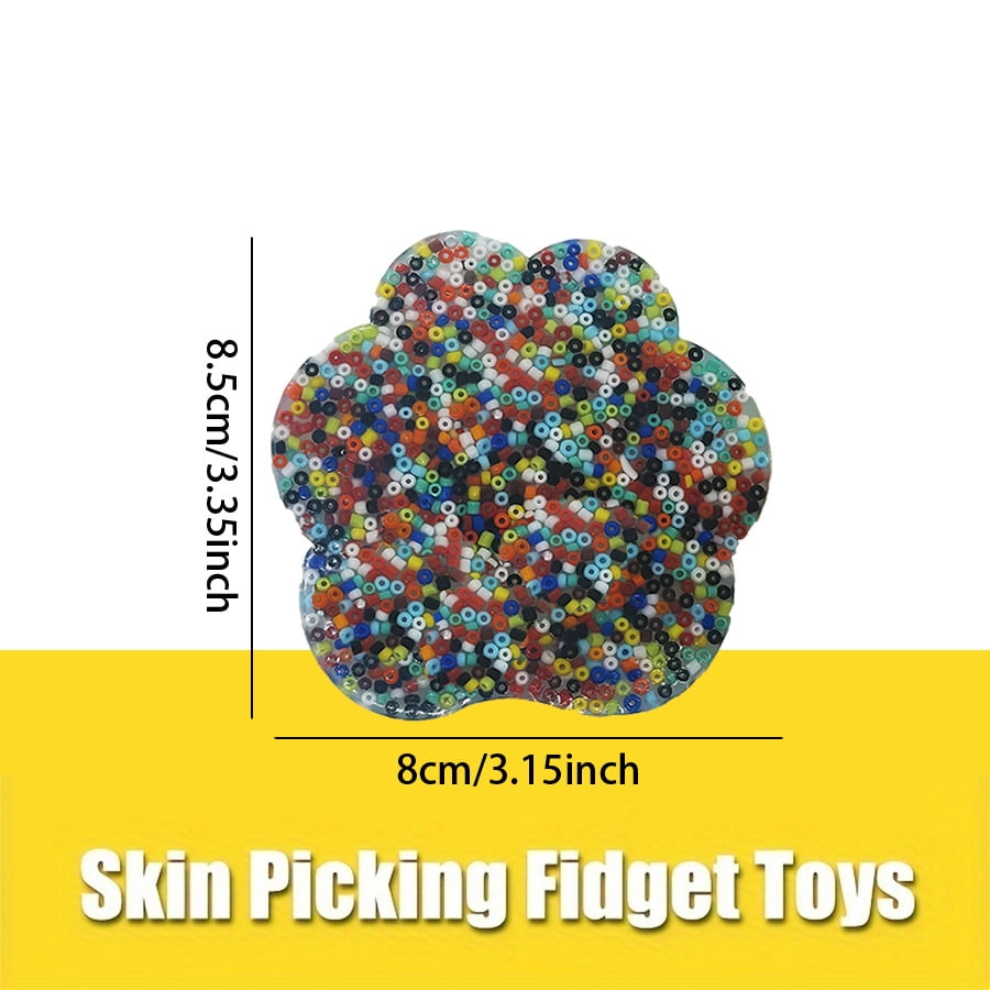 2 Pack Crab Shape Picky Pad,Skin Picking Fidget Toys, Picking Pad ...