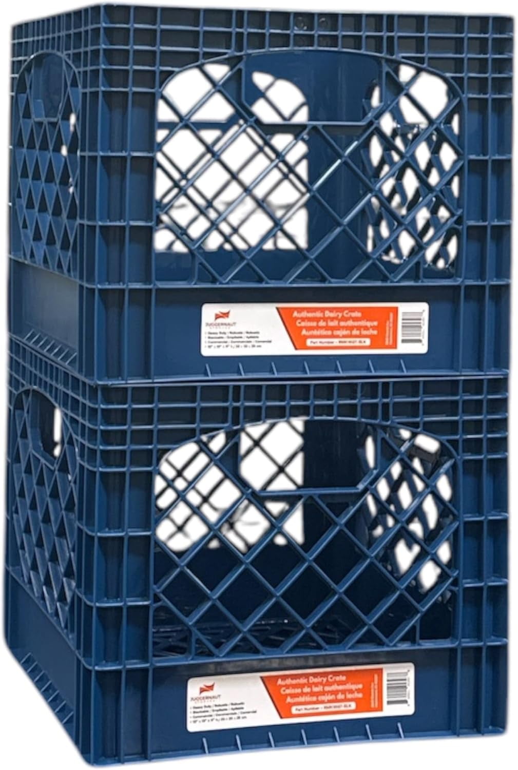 2 Pack Crates for Office Storage and Classroom Organization, 16 Quart ...