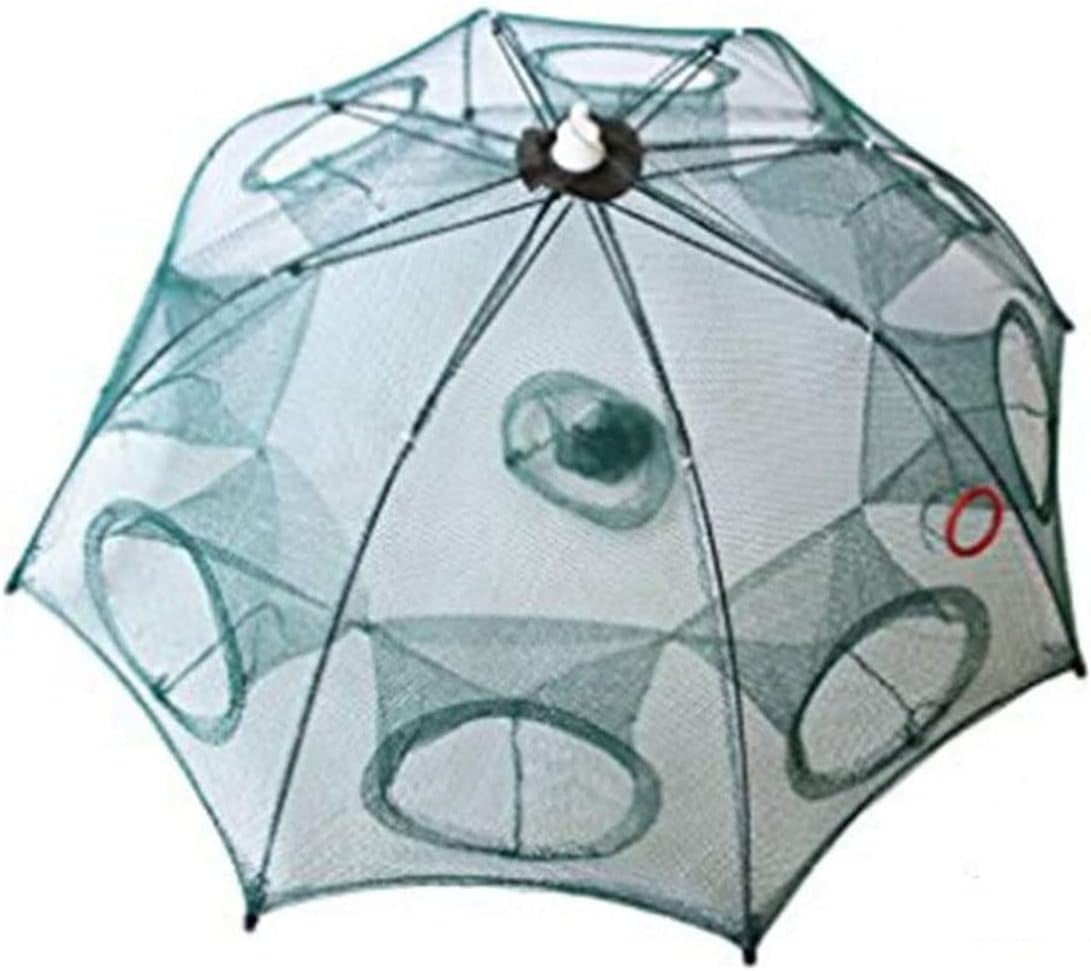 2 Pack Crawfish Trap，Crab Fish Trap,Foldable Fishing Bait Trap Cast Net ...