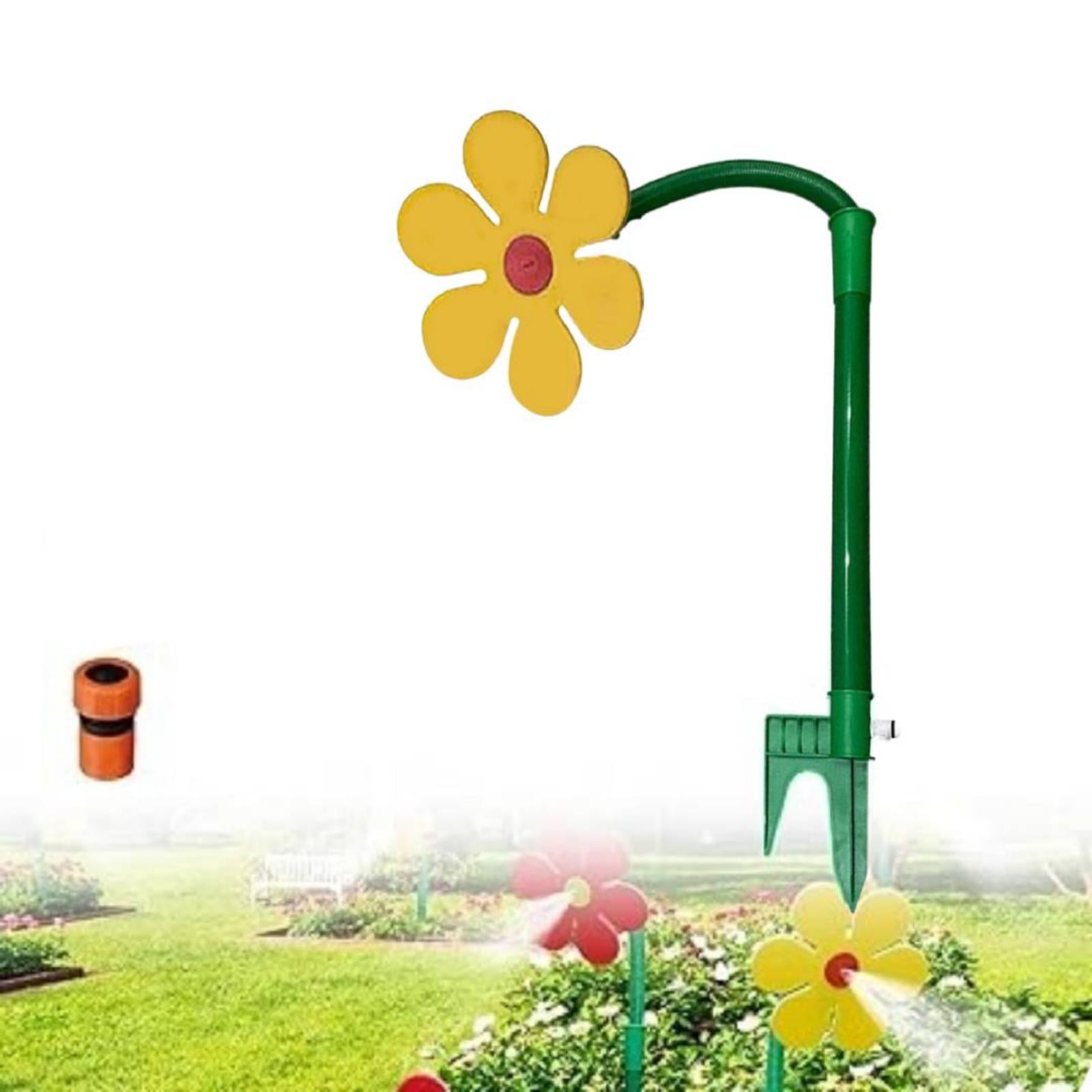2 Pack Crazy Daisy Sprinkler Crazy Funny Sun Flower Dancing Daisy Lawn ...