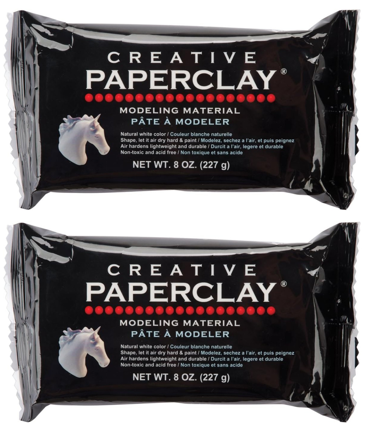 Creative Paperclay Non-Toxic Modeling Clay, 16 oz - Walmart.com