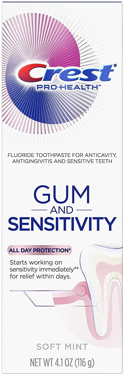 Twin Pack - Crest Pro-Health Gum and Sensitivity Toothpaste, All Day ...